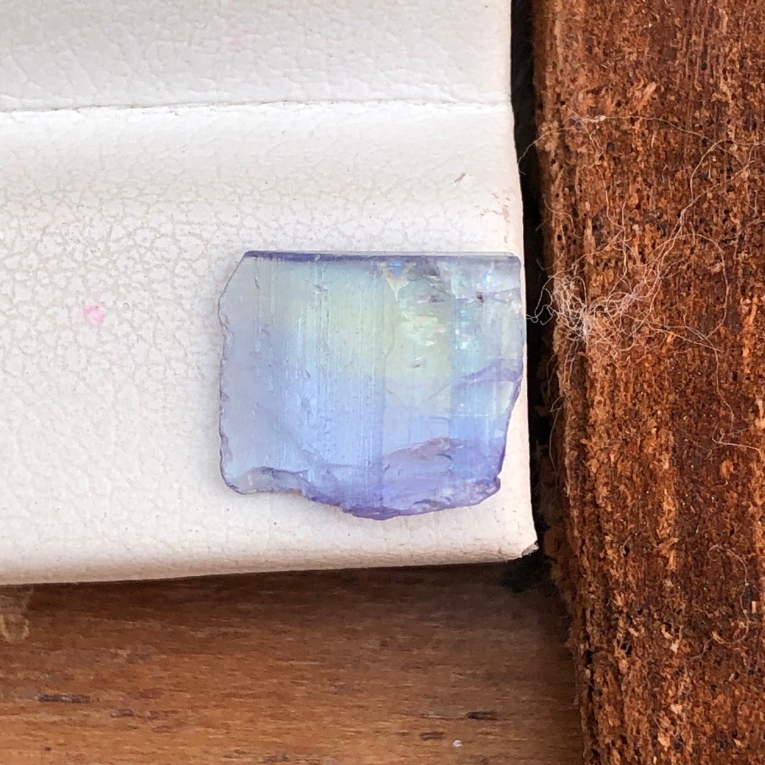Natural Mermaid Color Tanzanite Raw, 10x8 MM Loose Unheated Zoisite ...