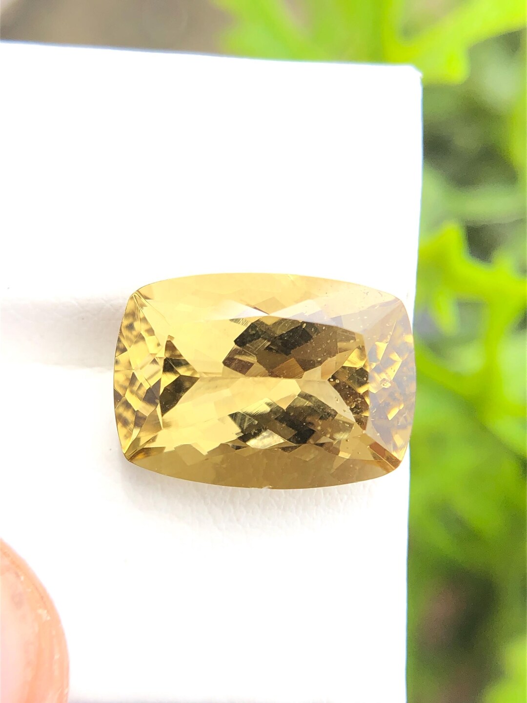 Green Color Cushion Shape Beryl, Unheated Natural Green Beryl Gemstone ...