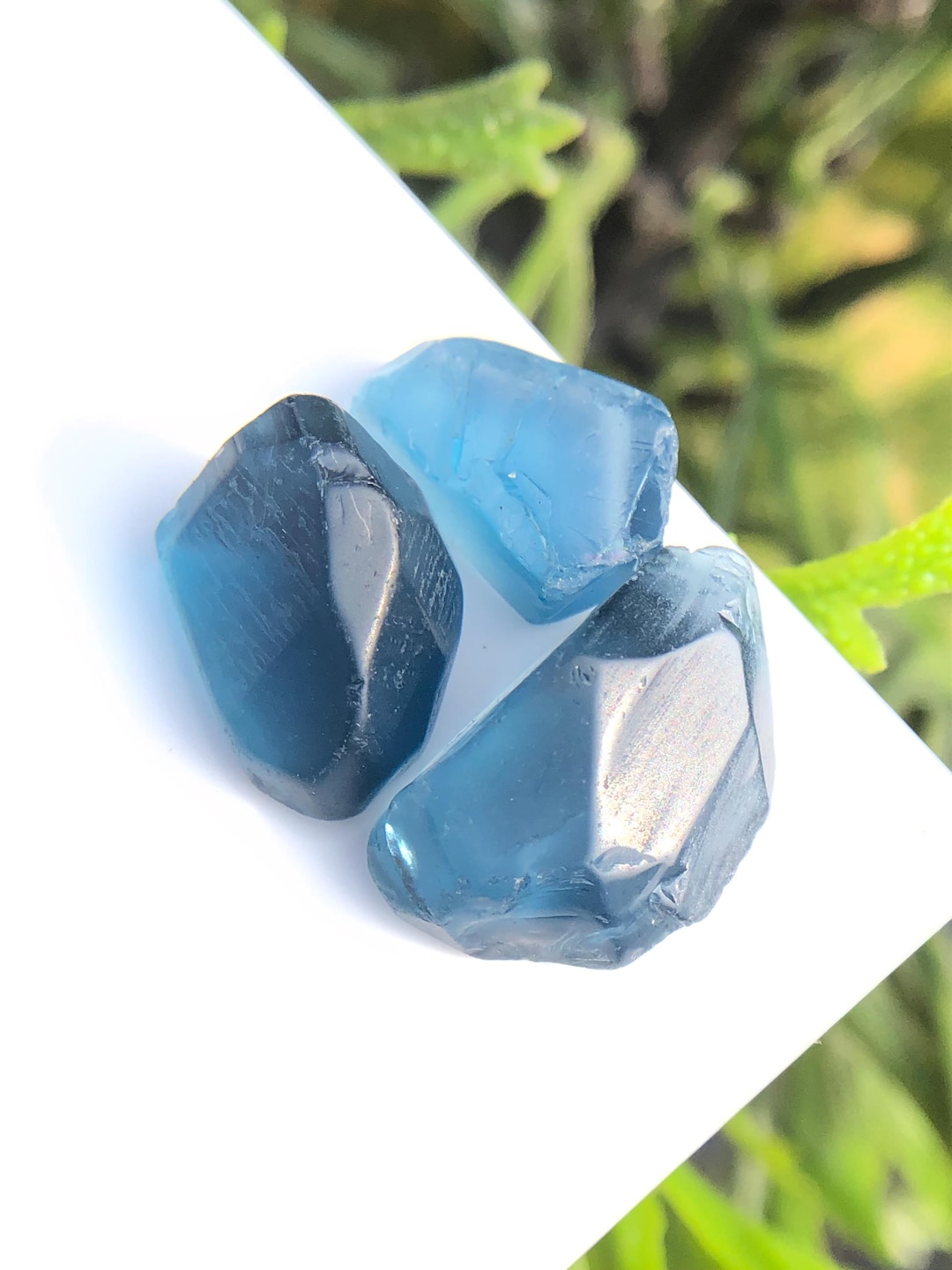 Rare London Blue Topaz Rough, Finest Quality Topaz Rough, Topaz Raw ...
