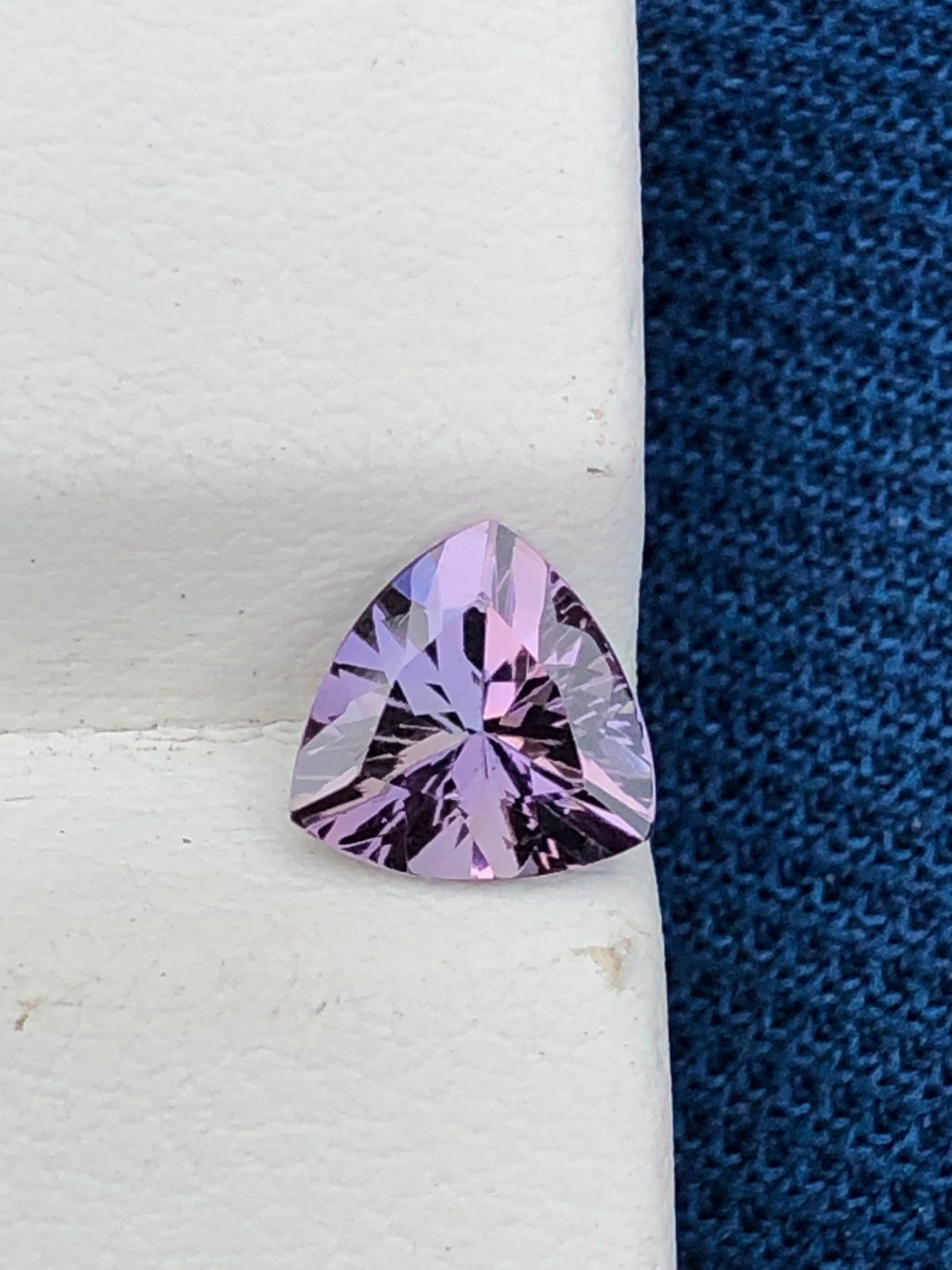 Buy Zoisite Pink Purple Tanzanite Trillion, Natural Tanzanite, Loose ...