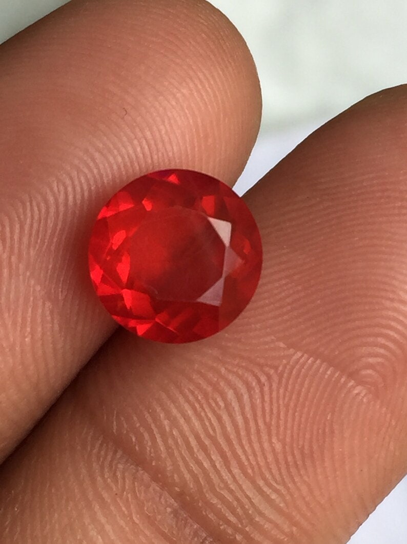 Red Ethiopian Opal 8.20 MM Opal For Jewelry Making 1.70 - Etsy 日本