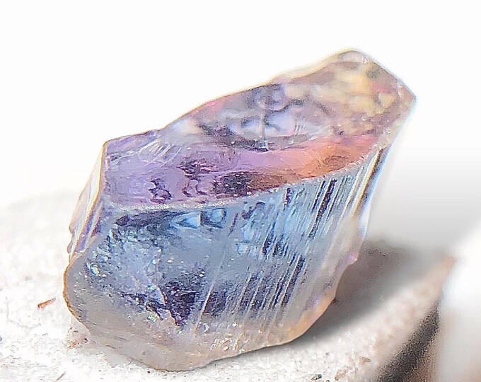 Zoisite Purple Brown Blue Orange Color Tanzanite Rough, Natural ...