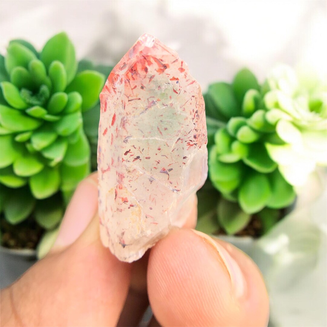 White Red Color Quartz Rough, 39.10 Carats Unheated Quartz, Loose ...
