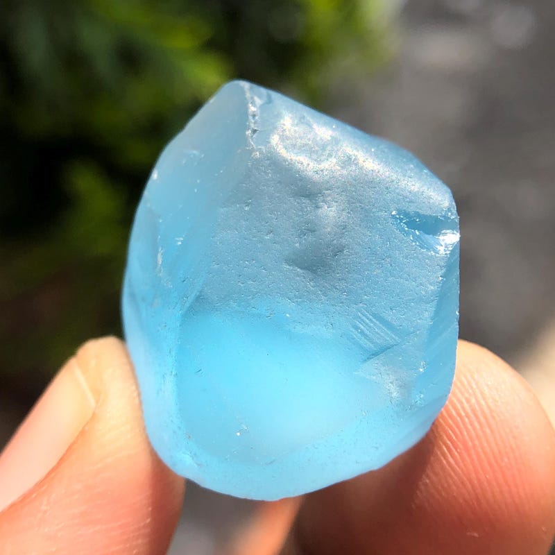 Rough Blue Topaz - Etsy