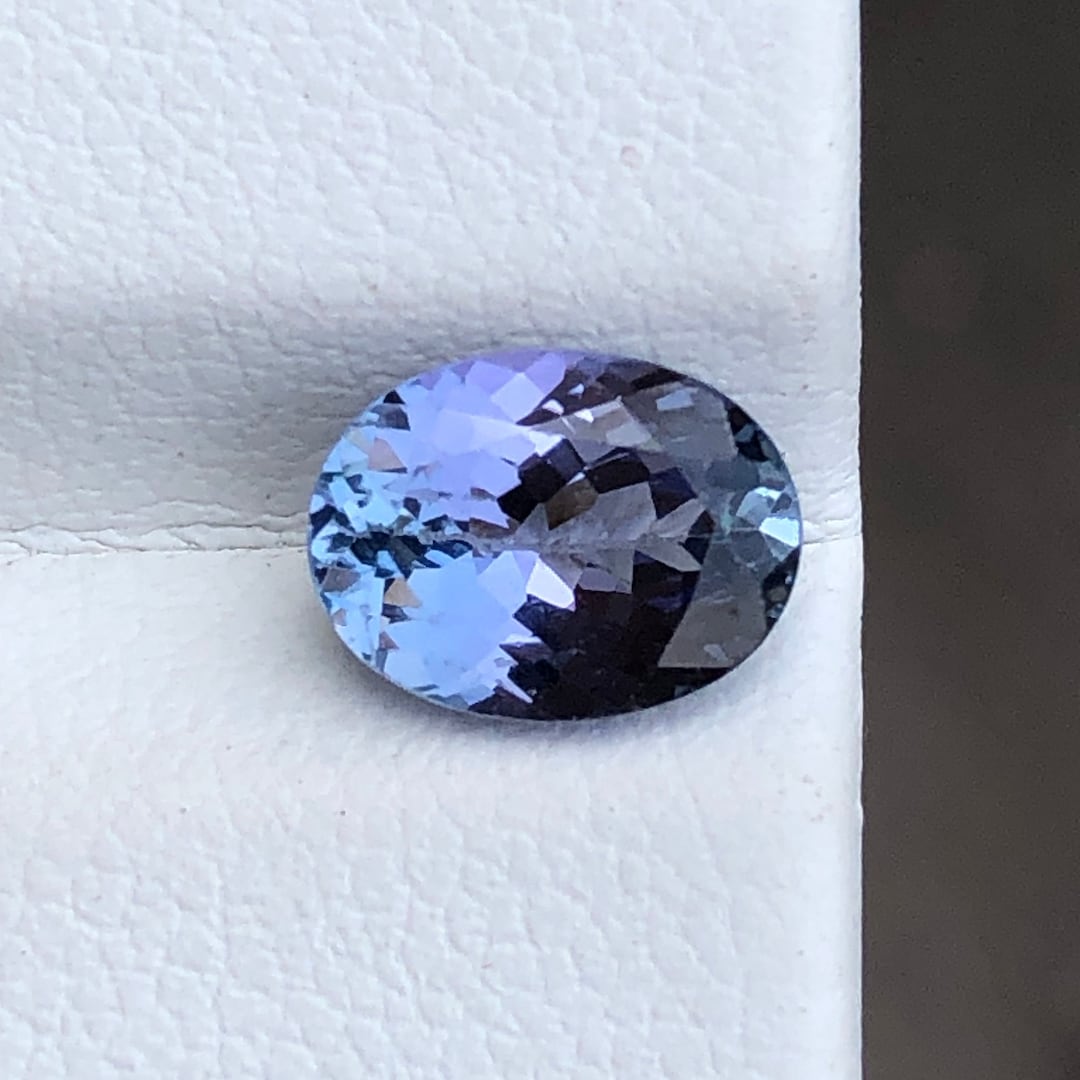 Purple Zoisite Tanzanite Oval Cut, 8x6 MM Loose Unheated Tanzanite ...