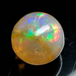 Natural Opal Ball, Natural Opal Spheres, White Yellow Opal, Rainbow ...