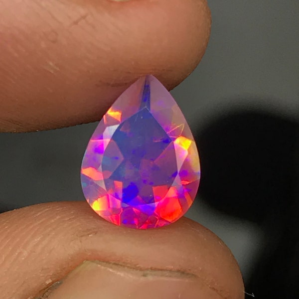 Purple Fire Opal - Etsy