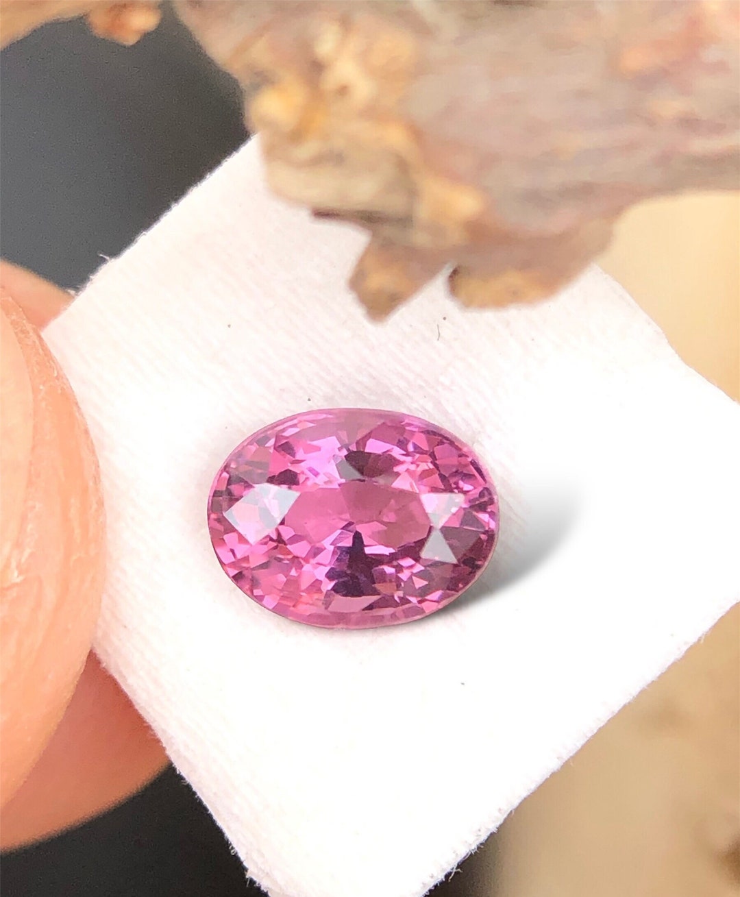 Natural Light Pink Color Spinal, 4x6 MM Good Quality Spinal, 0.80 ...
