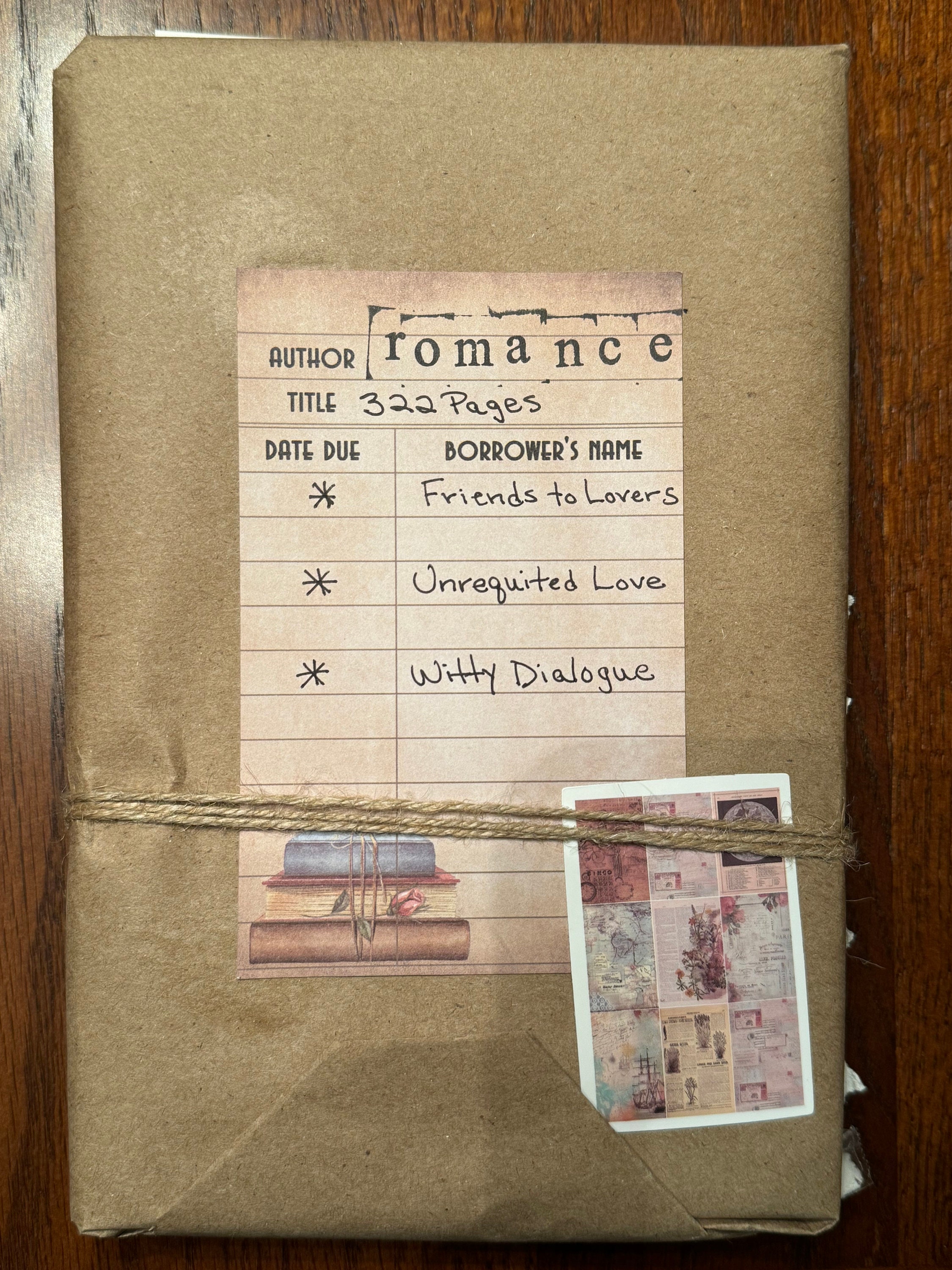 Blind Date With a Book - Select Genre, Handmade Personalization, Unique ...