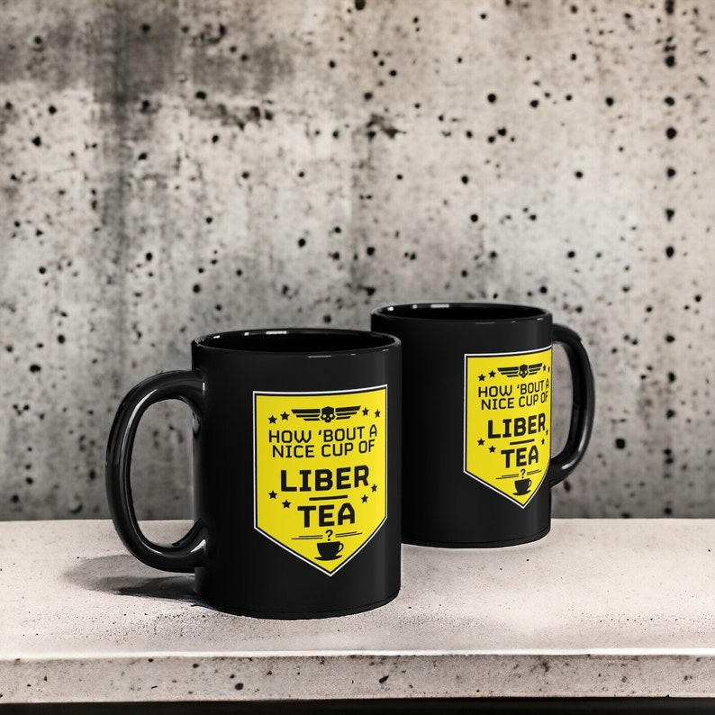 Liber-tea Helldivers 2 Mug, Funny Taste Democracy Mugs, Video Game ...