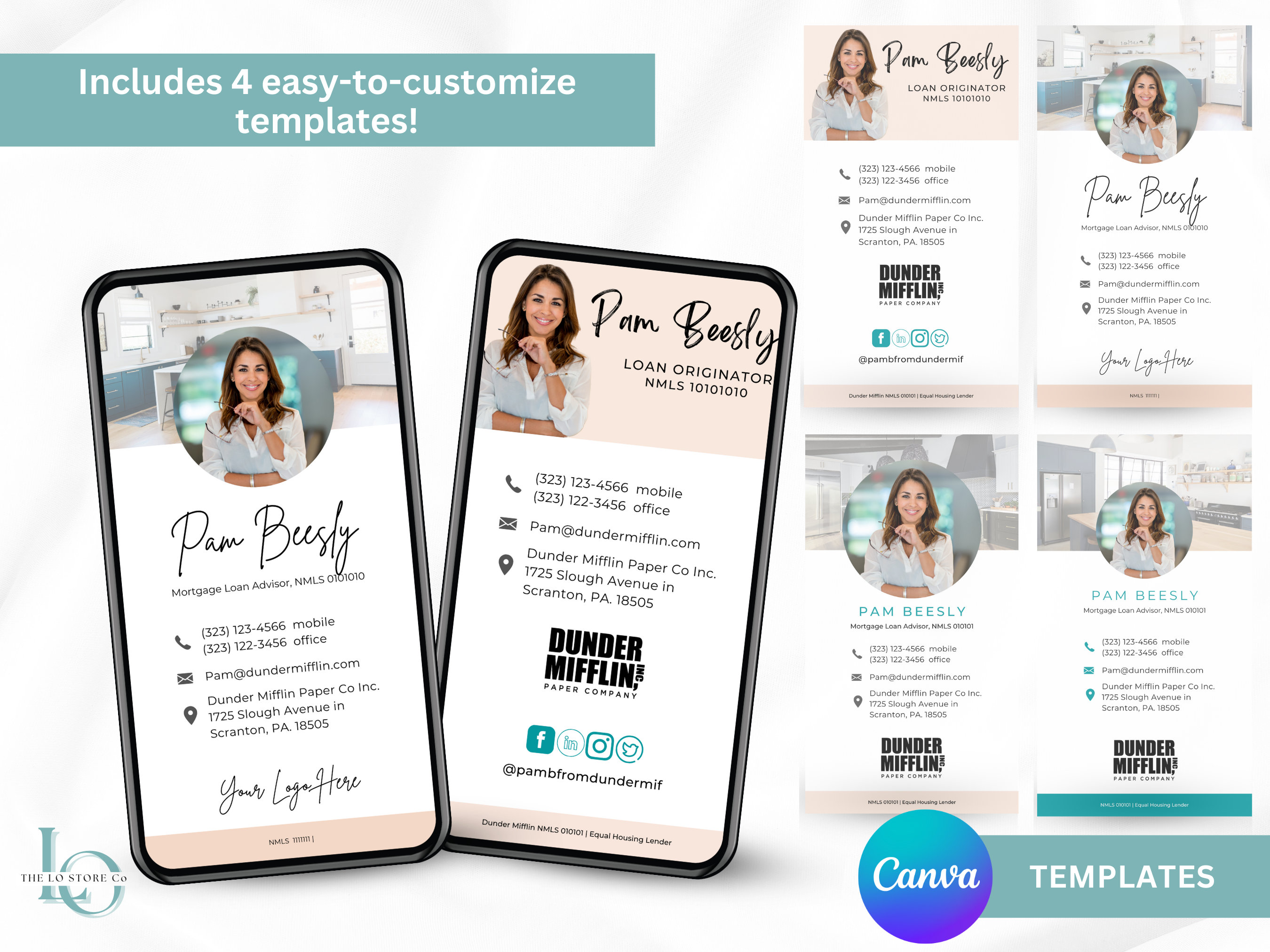 Digital Business Card - Mortgage Loan Originator - Etsy