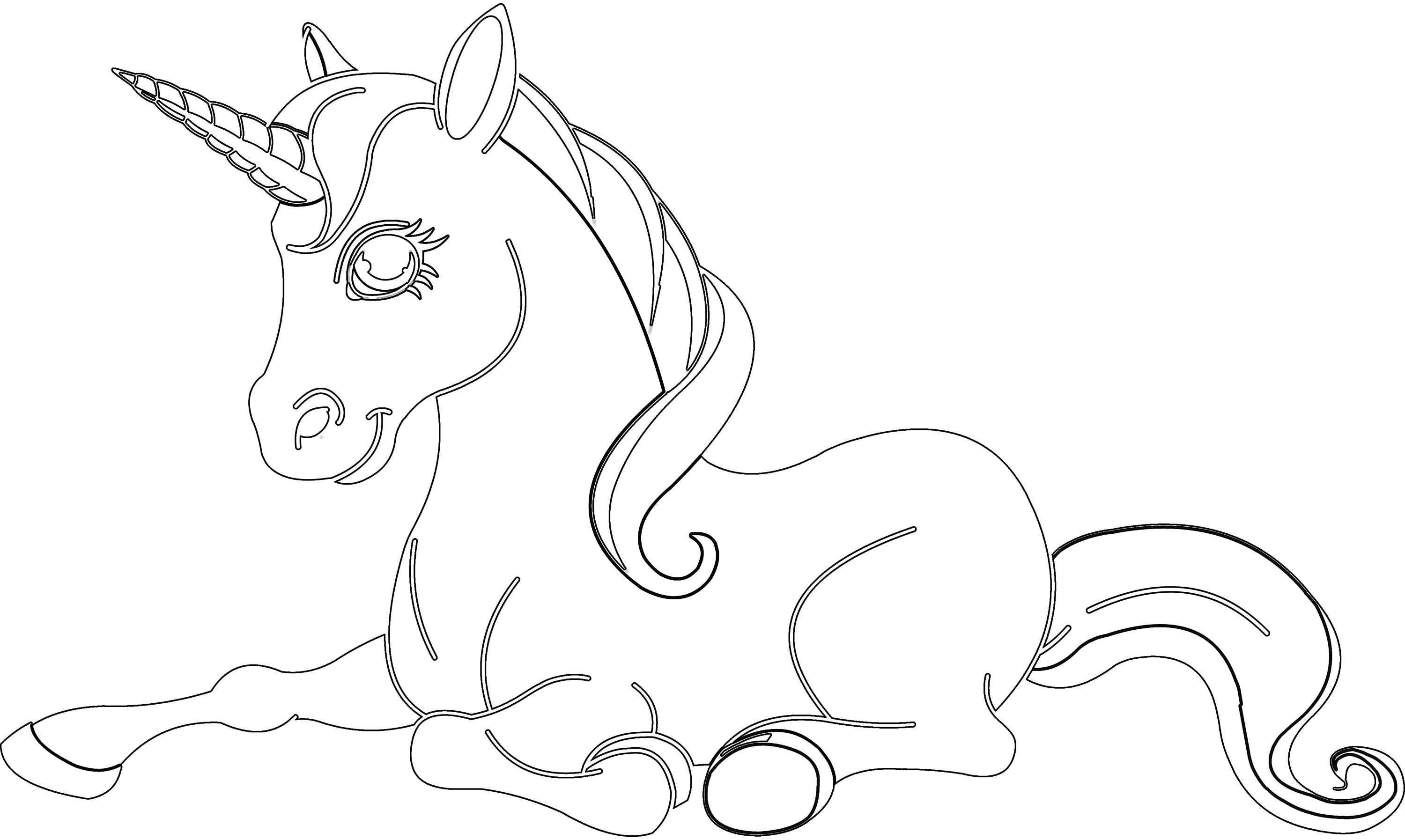 Unicorn Coloring Sheets - Etsy