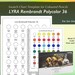 LYRA Rembrandt Polycolor 72 Artist Pencil Set Swatch Template PDF ...