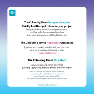 Fabercastell Polychromos 60 Swatch Chart Template Printable PDF Colour ...