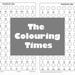 KALOUR 180 Pencil Swatch PDF Prismatic Chart Organized Color Palette ...
