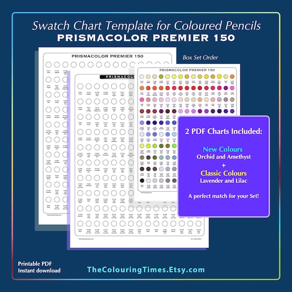 Prismacolor Premier Color Chart