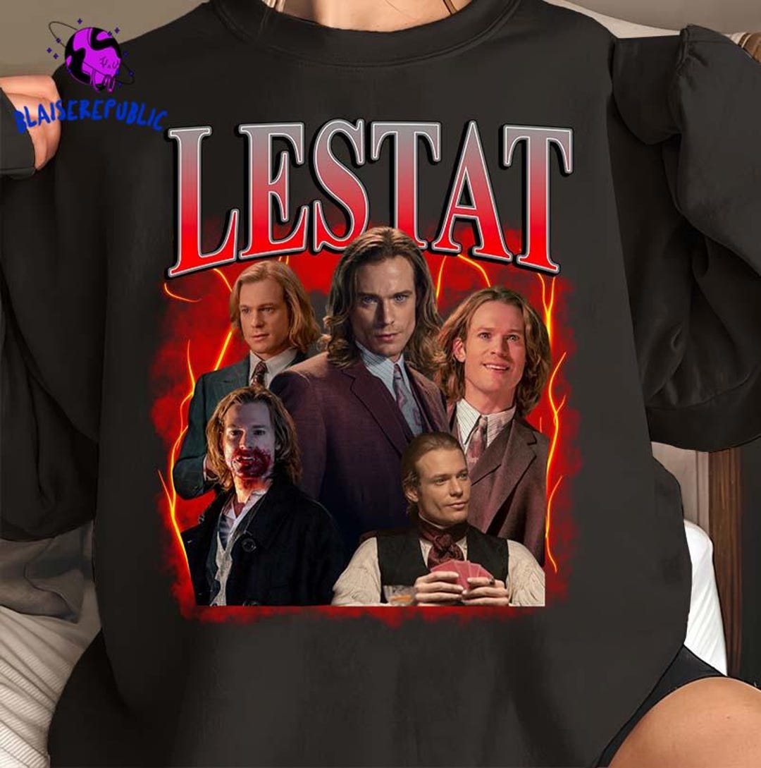 Lestat Bootleg Shirt, Vampire T-shirt, Anne Rice Novels, Lestat De ...