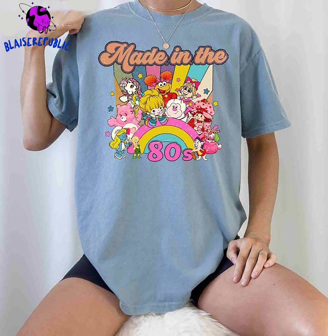 Colors Reg Cartoon Friends Nostalgia Shirt, Friends 80S Cartoon T-shirt, Friends 08's Characters ...
