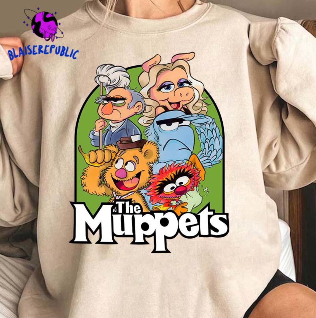Muppet Fan Art Vintage T-shirt, Vintage Retro the Muppets Shirt, Muppet ...