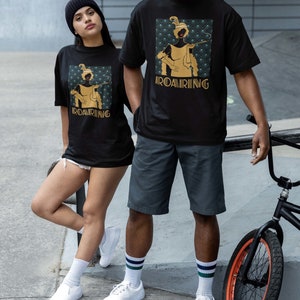 The Roaring Flappers Shirt, Flappers Vintage Retro 80s Graphic Tee ...