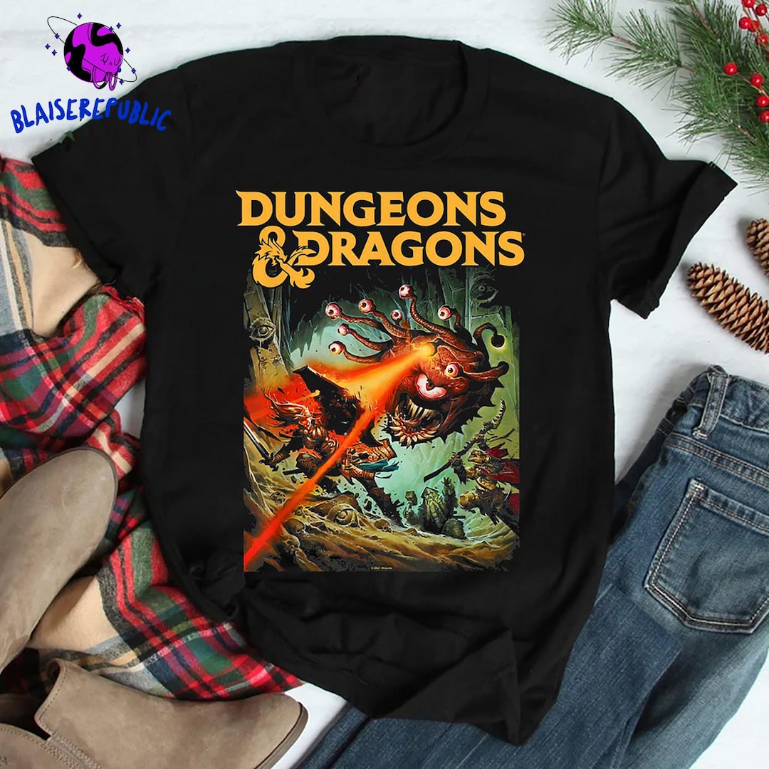 Dungeons and Dragons Strike the Beholder Tshirt, Dnd Shirt, Dungeon ...