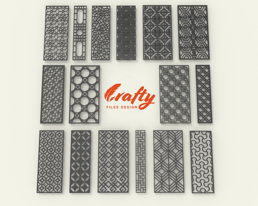 450 CNC Art File. Wall Art Panels Collection for Cnc and Laser Cutting ...