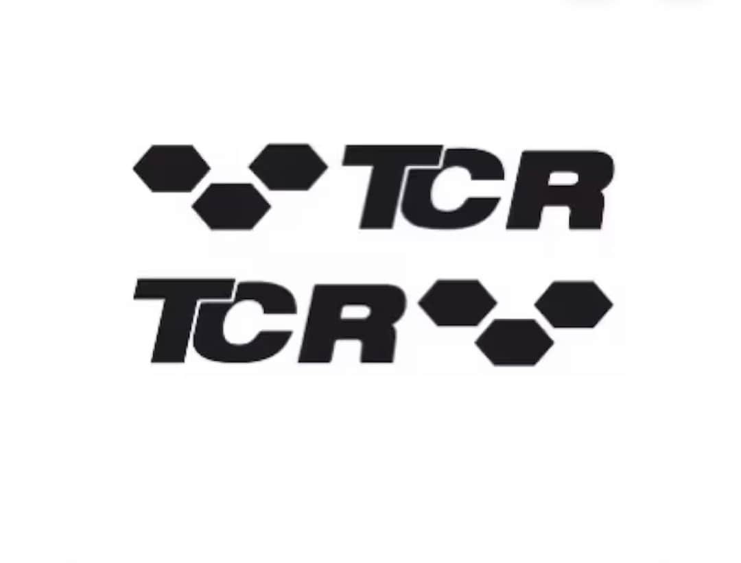 TCR Sticker OEM Original Size Stickers Left and Right Vinyl - Etsy