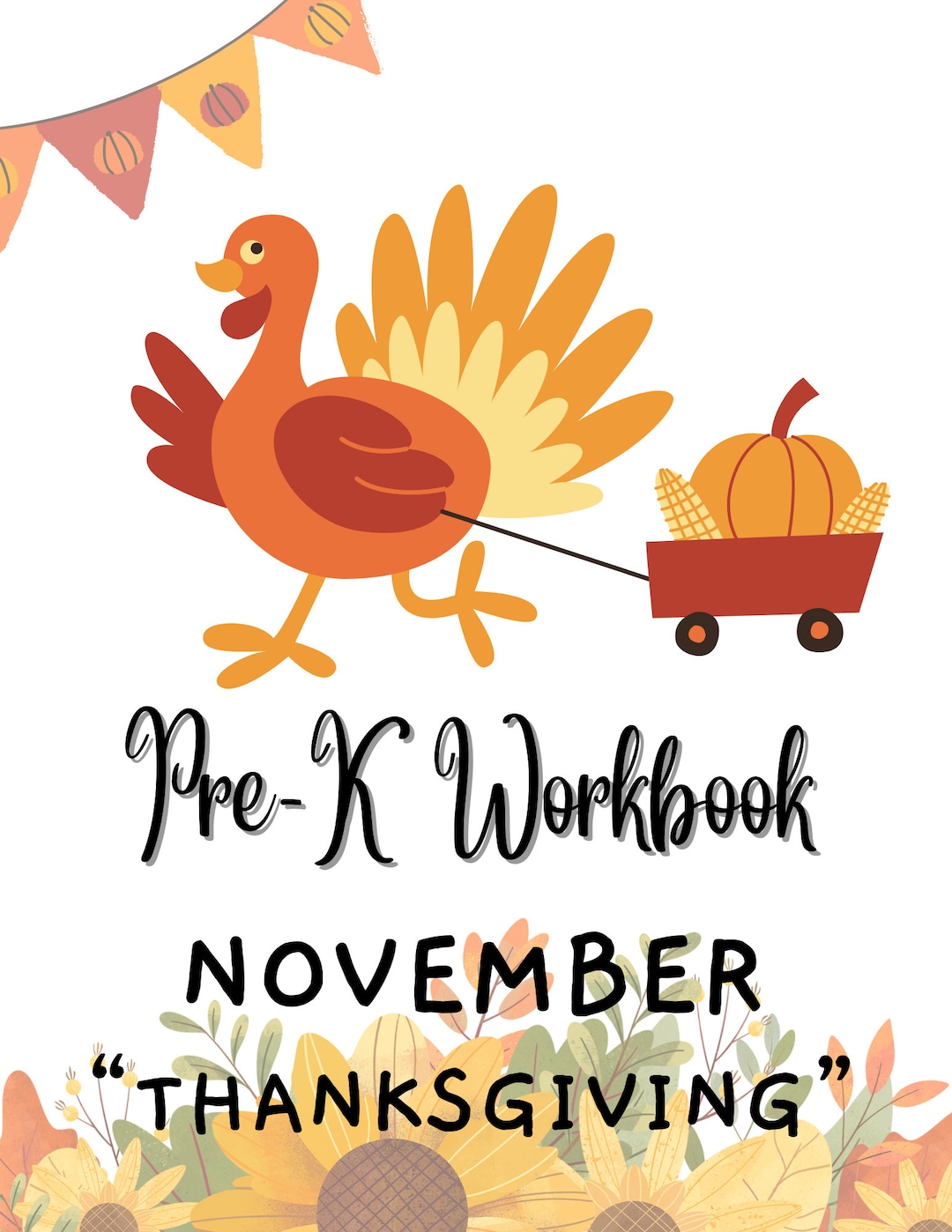 Cahier d'exercices de novembre pour la pré-maternelle - Etsy France