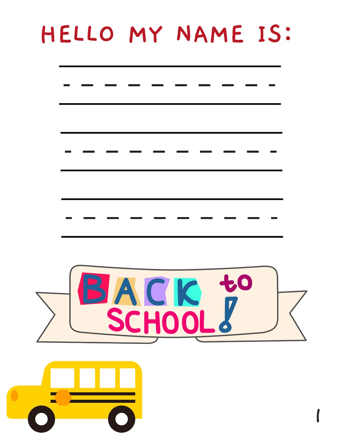 September Pre-k Workbook - Back to School - Etsy