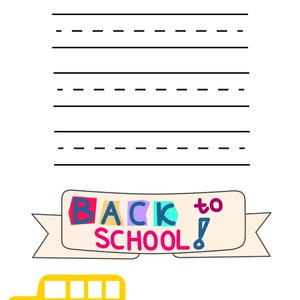 September Pre-k Workbook - Back to School - Etsy