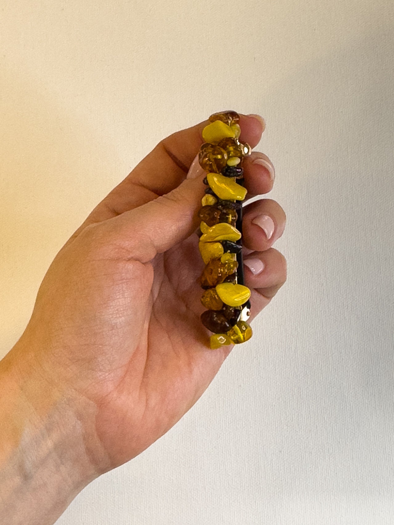 Classy Baltic Amber Hair Barrette With Gentle and Secure Metal Clip ...