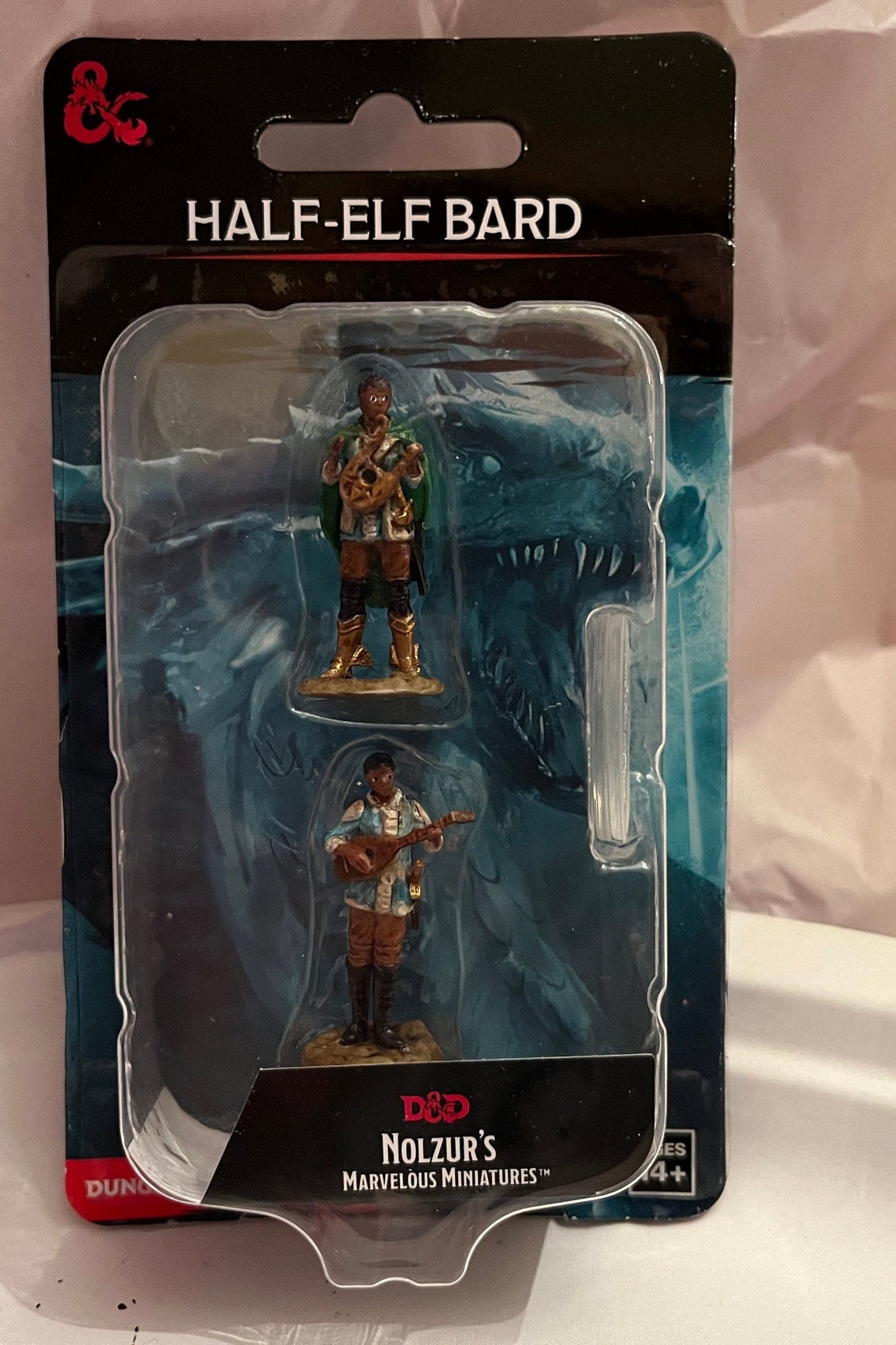 Half Elf Bard D&D Miniatures - Etsy