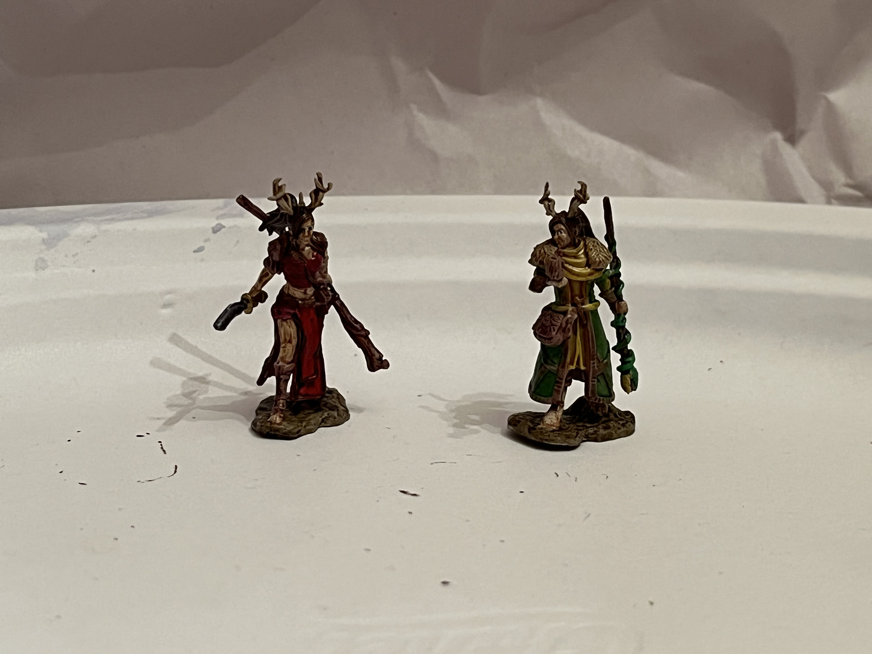 Female Human Druid D&D Miniatures - Etsy