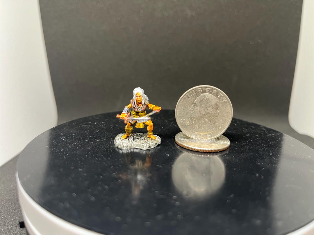 Hand Painted Halfling Rogue From Clasp Cutthroat Defender D&D Miniature ...