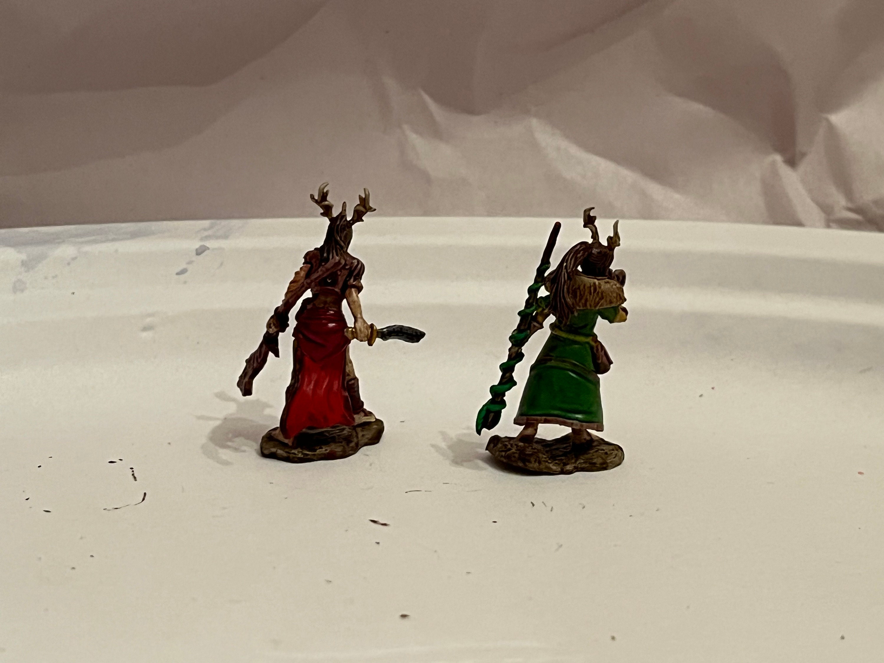 Female Human Druid D&D Miniatures - Etsy