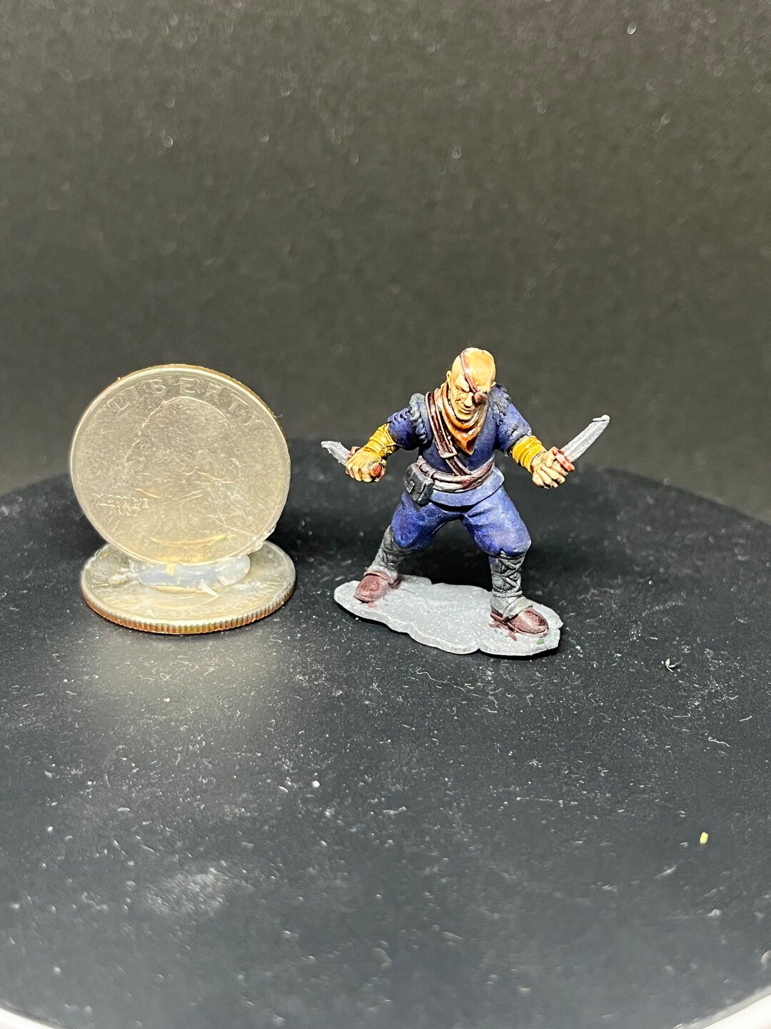 Hand Painted Human Thug Miniature - Etsy