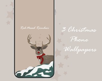 Christmas Wallpapers Iphone - Etsy