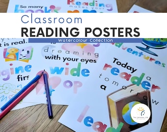 Classroom Posters Elementary, High School, Boho Classroom Decor ...