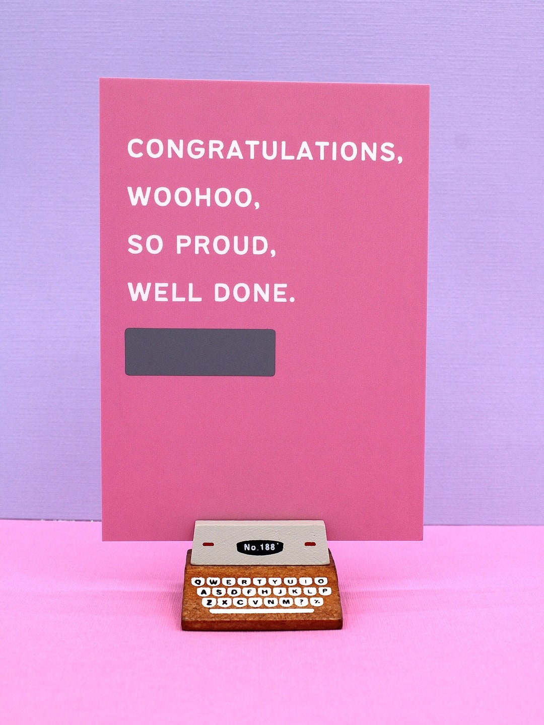 Well Done, Proud of You Scratch Card Congratulations Card New Job Card ...