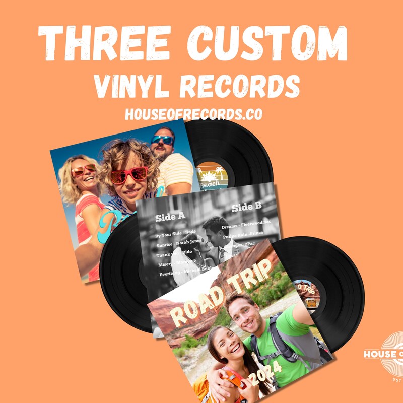 Custom Vinyl Records - Etsy