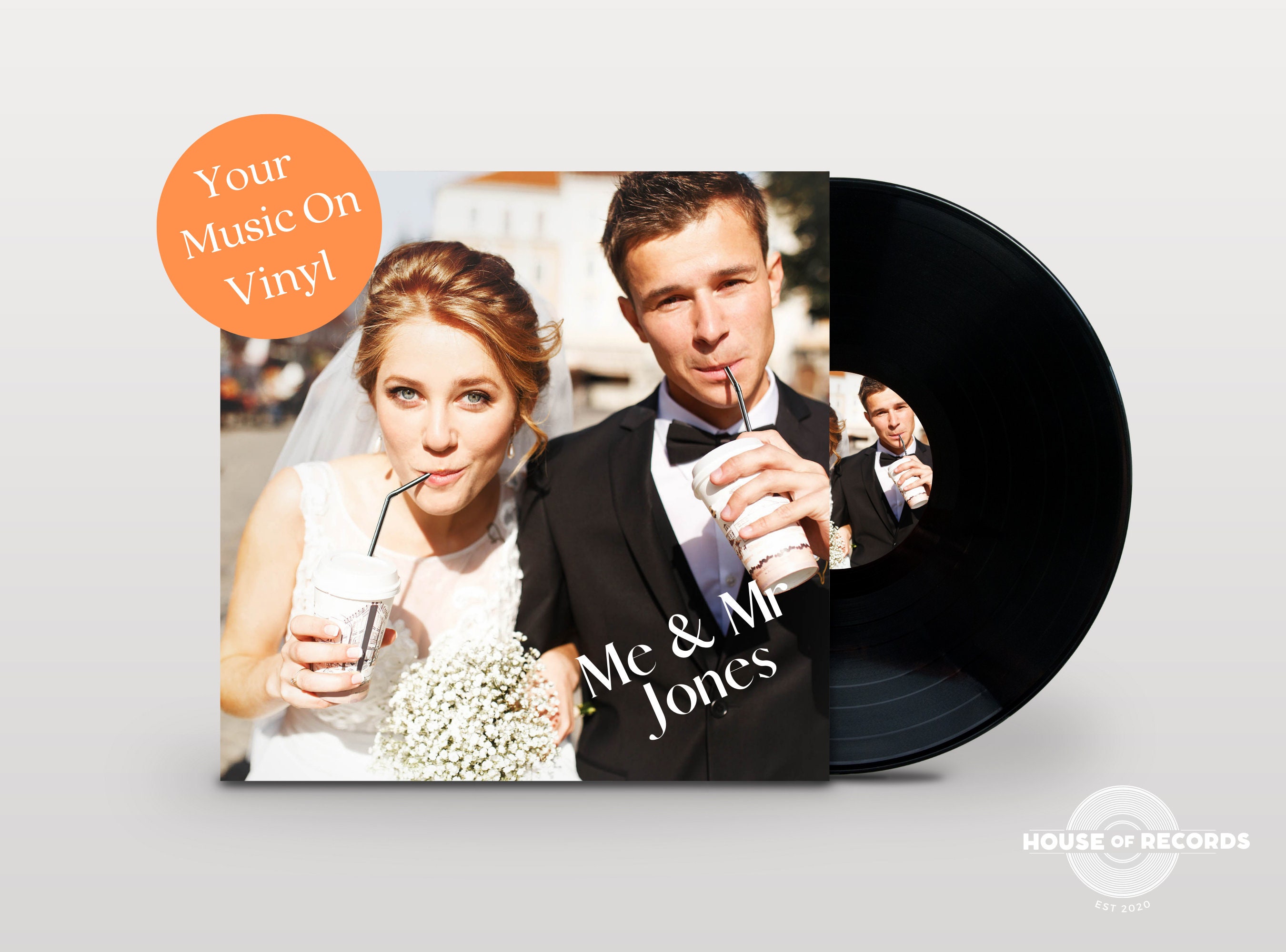 Custom Vinyl Mixtape 12'' Vinyl Record Wedding Music Playlist ...