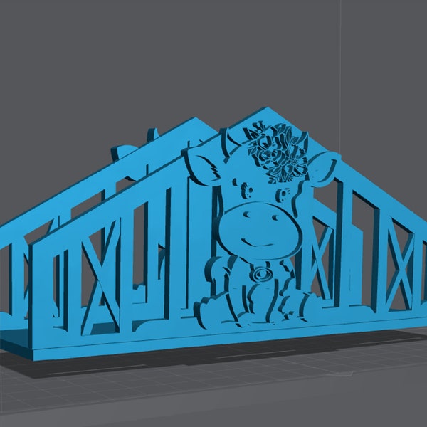 Cow Stl Files - Etsy