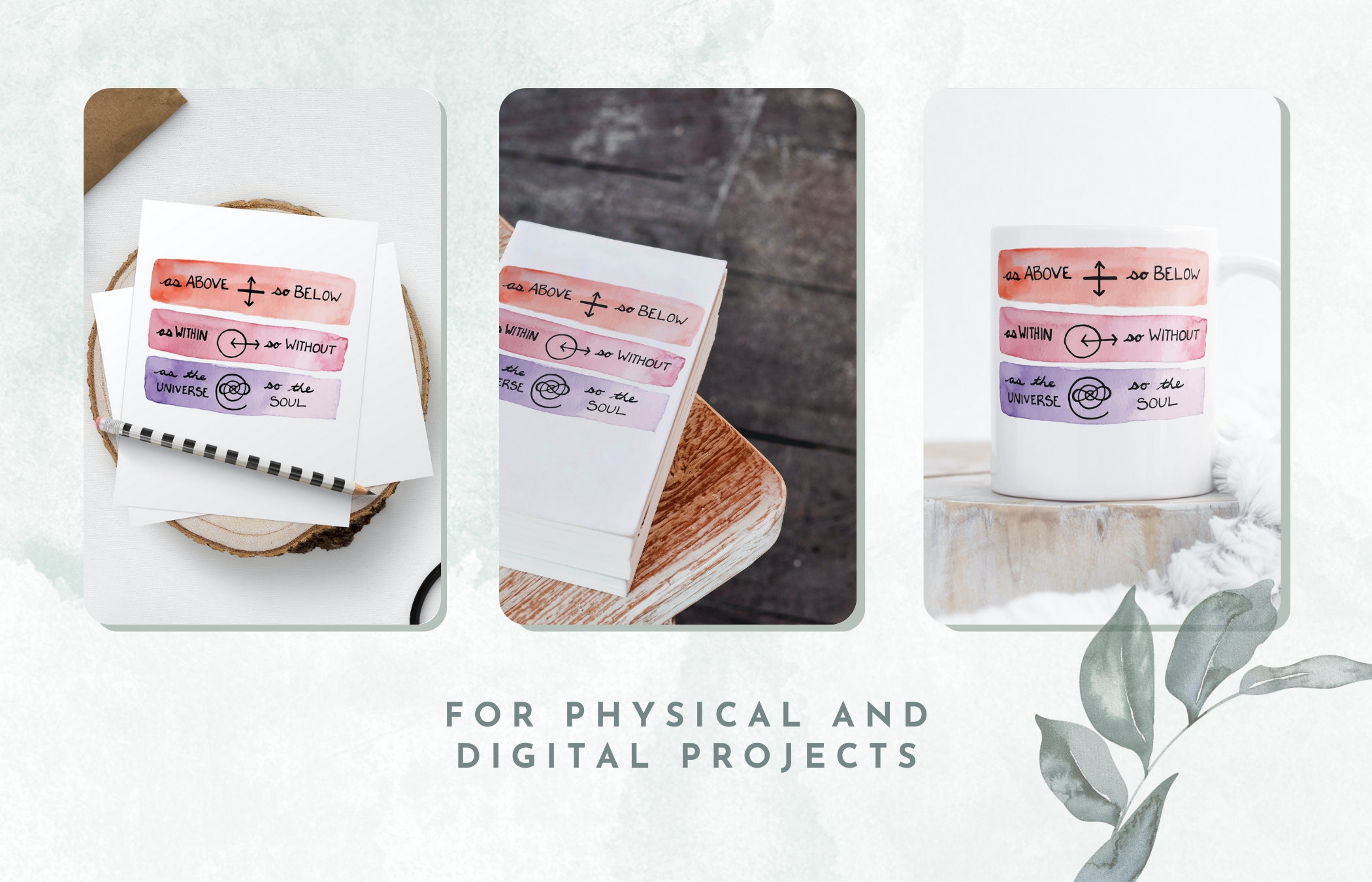 As Above, so Below SVG Printable - Etsy