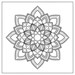 Mandala Package 5 Coloring Pages - Etsy