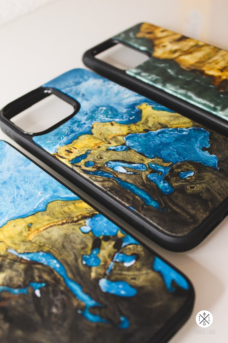Handcrafted Wood and Epoxy Resin Phone Case for Samsung – Sustainable ...