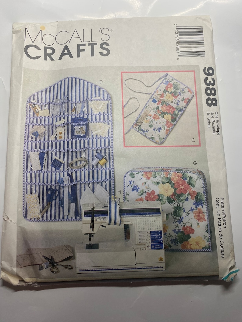 P Sewing Pattern Mccall's 9388 Chair and Ottoman Pin Cushion, Wrap ...