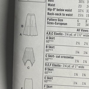 P Simplicity Sewing Pattern 1201 Plus Sized Skirt Patterns. Size 14-22 ...