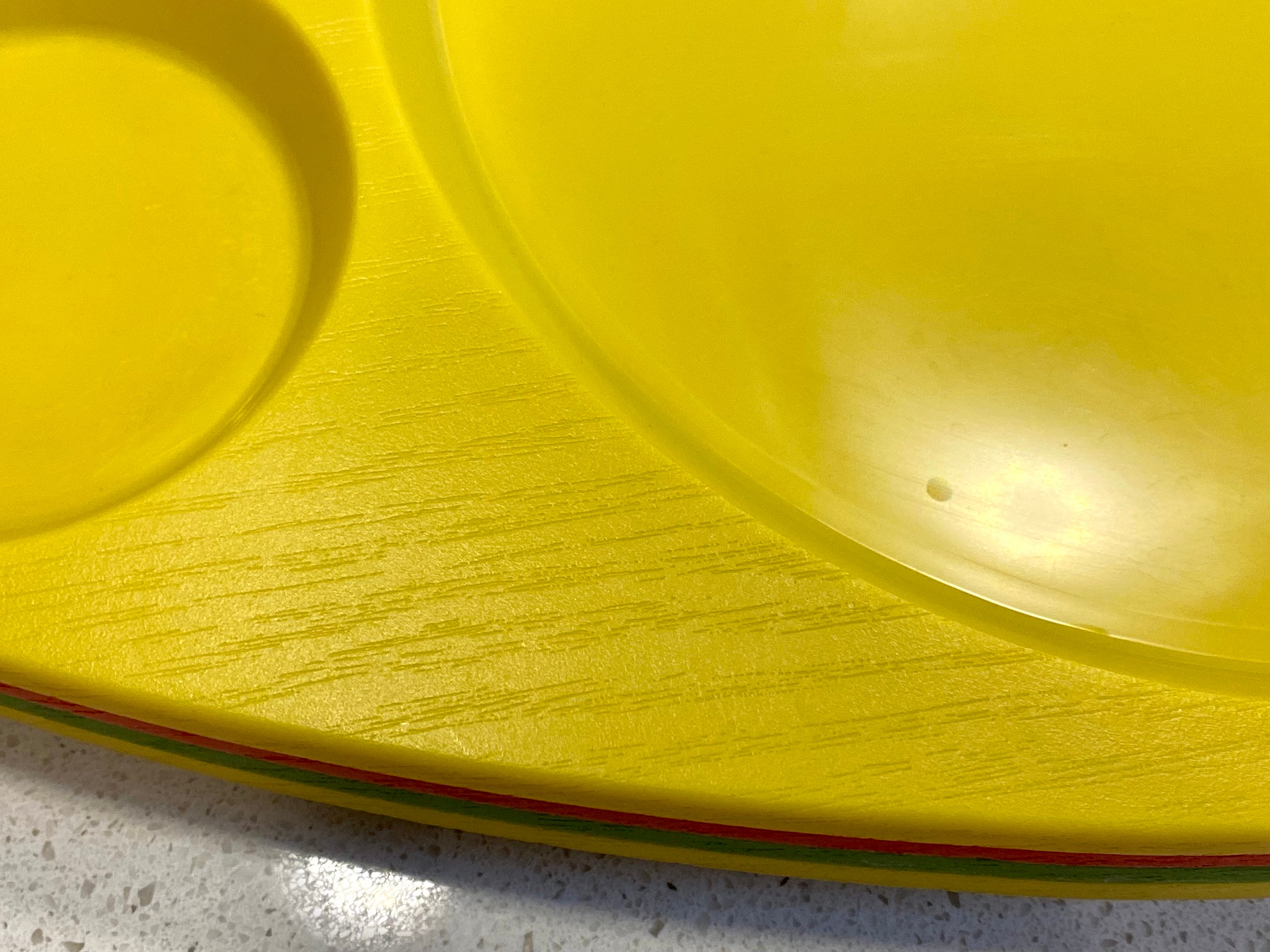 Vintage 1970's Plastic Picnic Plates - Etsy