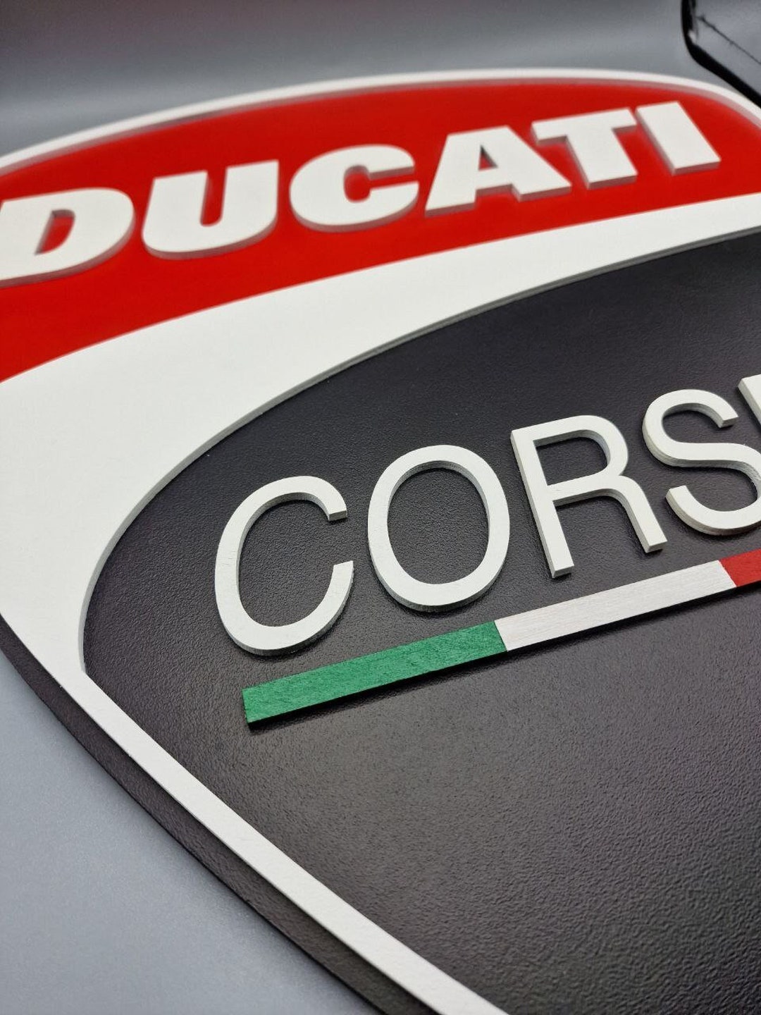Ducati Corse Wooden Logo, Ducati Corse Wall Decoration, Ducati Corse ...