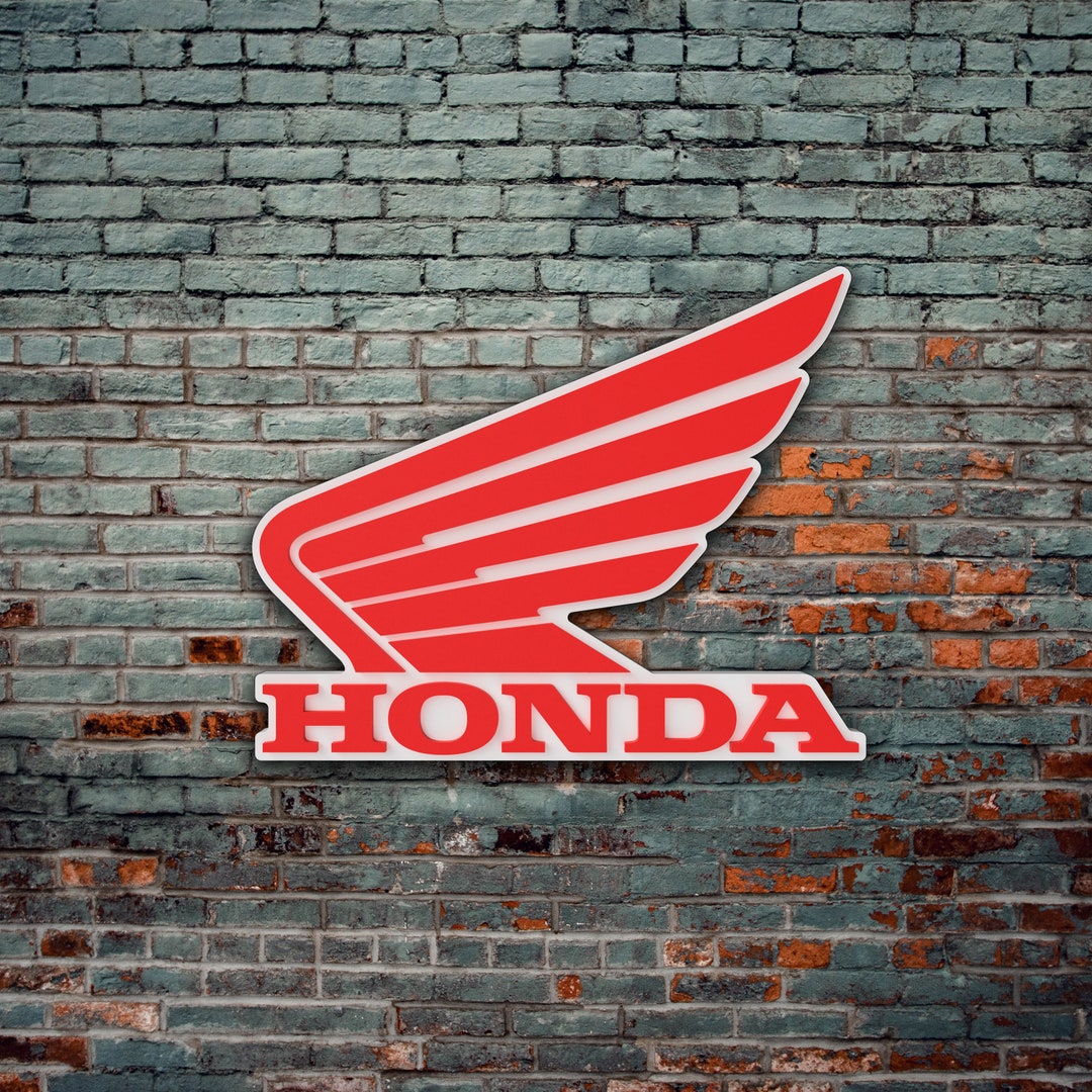 Logo Honda en bois, décoration murale Honda, cadeau moto Honda - Etsy ...